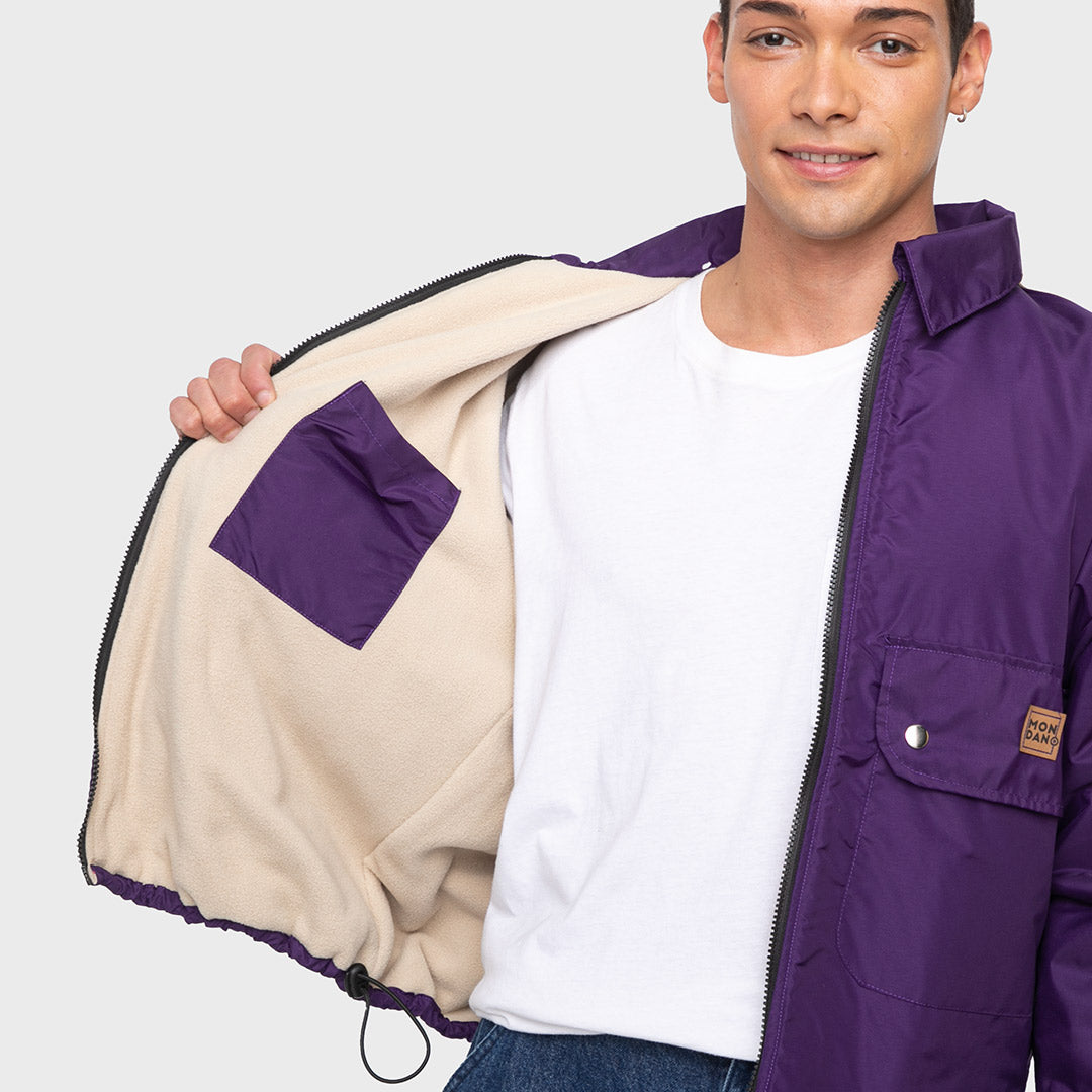 CASACA O PARKA ICONIC PURPLE – MONDANO